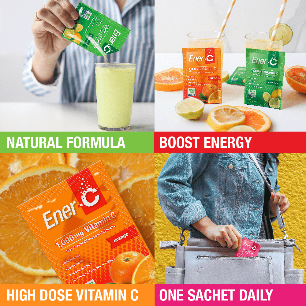 Ener-C Variety Pack 30 Sachets – Multivitamin Drink Mix – Vital Everyday UK