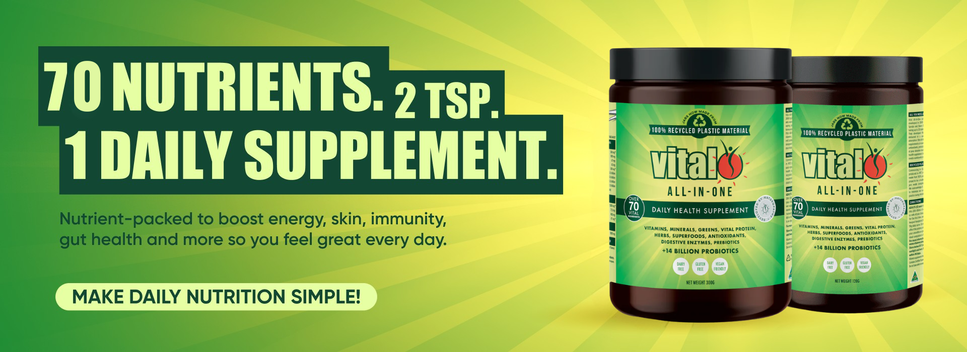 Vital Everyday UK | Australia's #1 All-In-One Greens