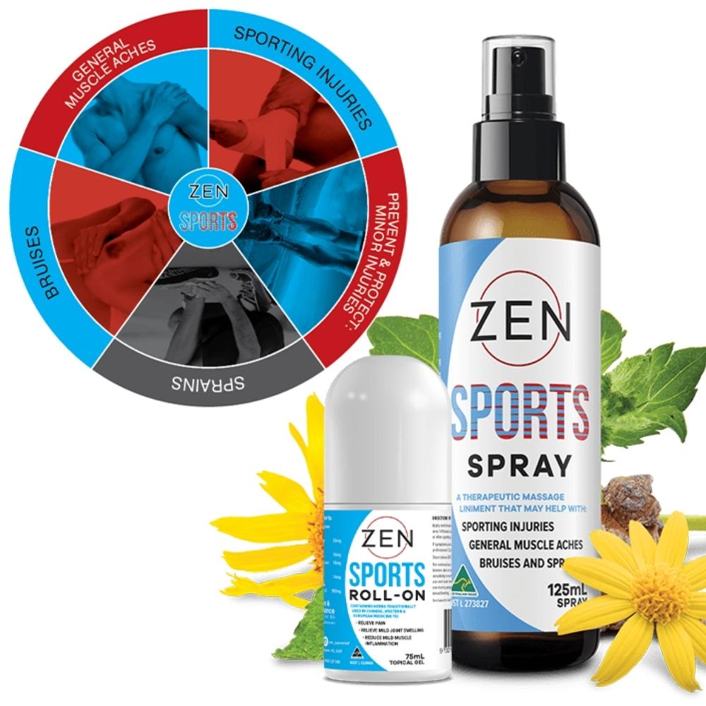 Zen Sports 125ML Spray – Vital Everyday UK