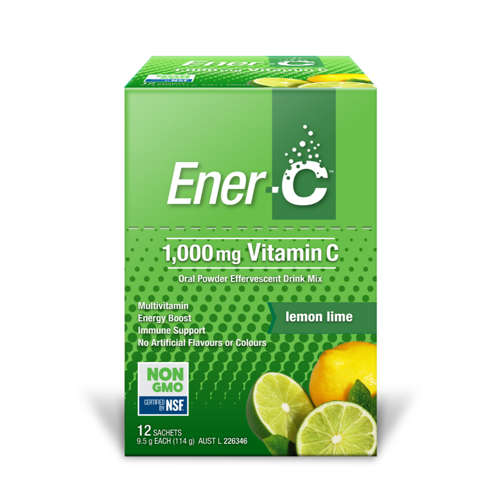 Ener-C 12 Sachets - Orange, Lemon & Rassbery flavours – Vital Everyday UK